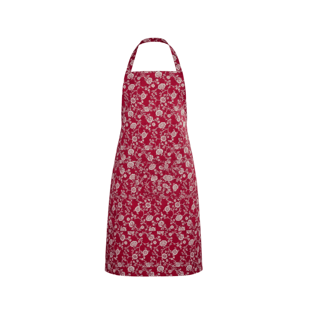 Red Floral Kitchen Apron | Buy Aprons South Africa